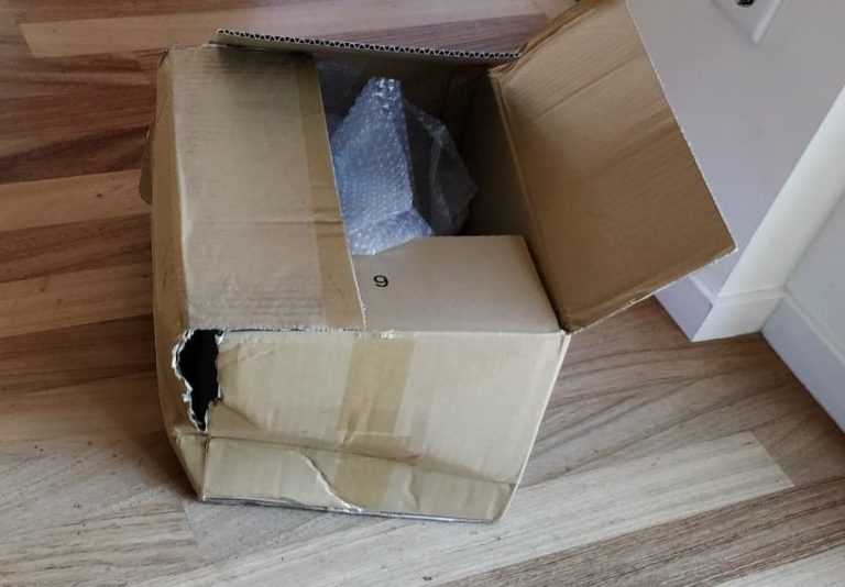 Steps to take if your package has been damaged